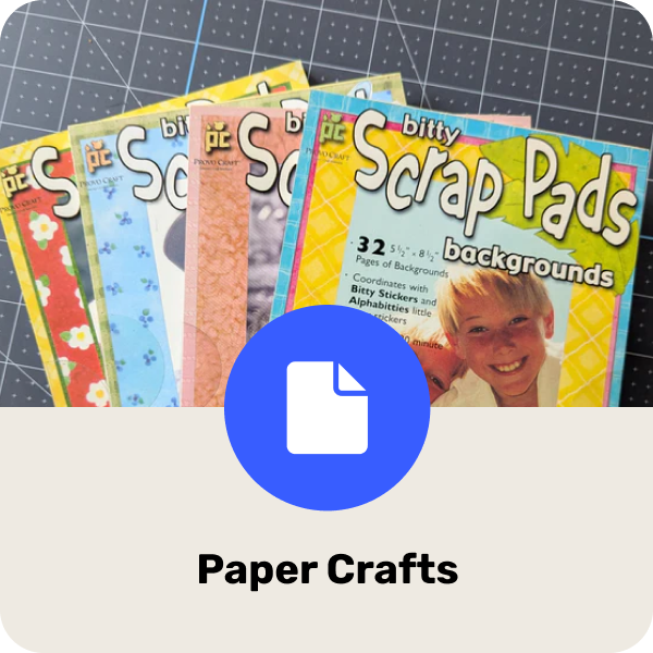 Shop Paper Craft Supplies on Remnants by Peo Vee