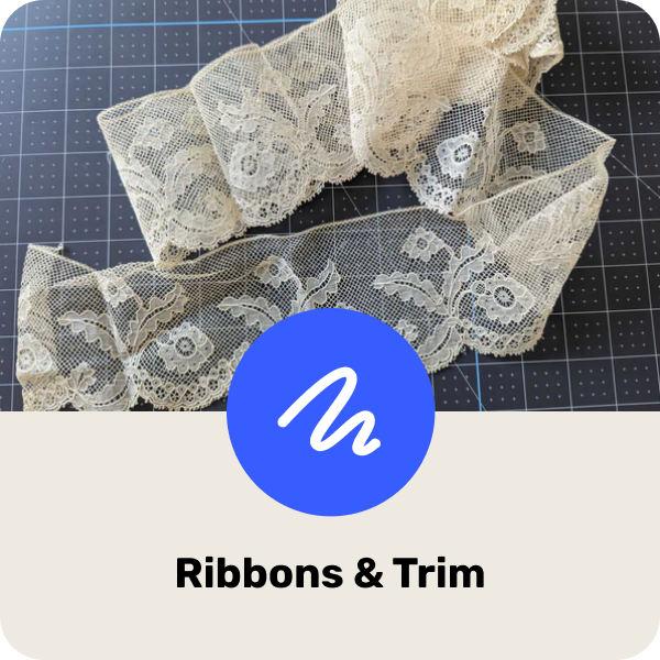 Ribbons & Trims for Sewing | Upcycled Craft Supplies – Remnants by Peo Vee