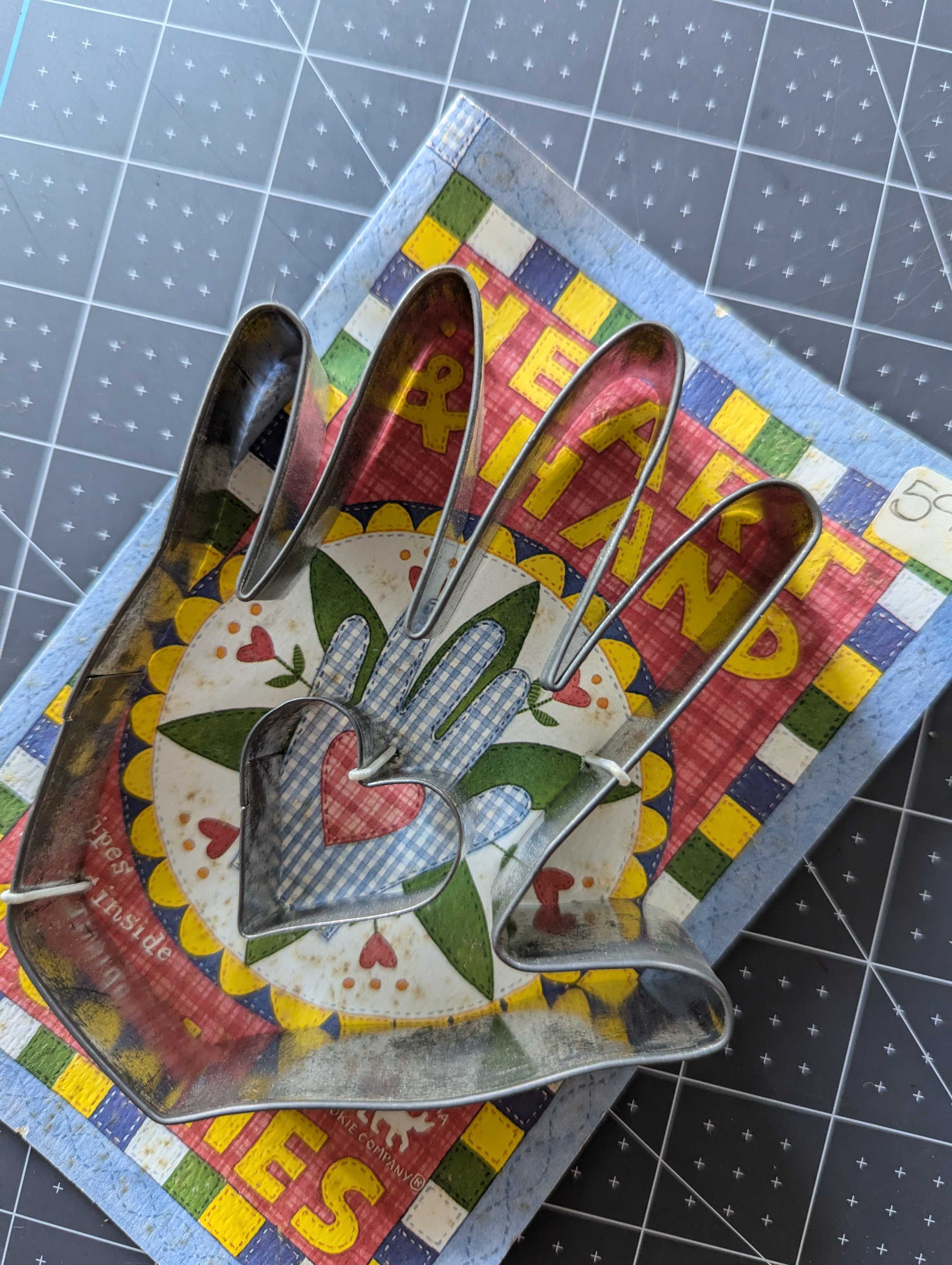 Heart & Hand Cookie Cutter (1995) – Remnants by Peo Vee