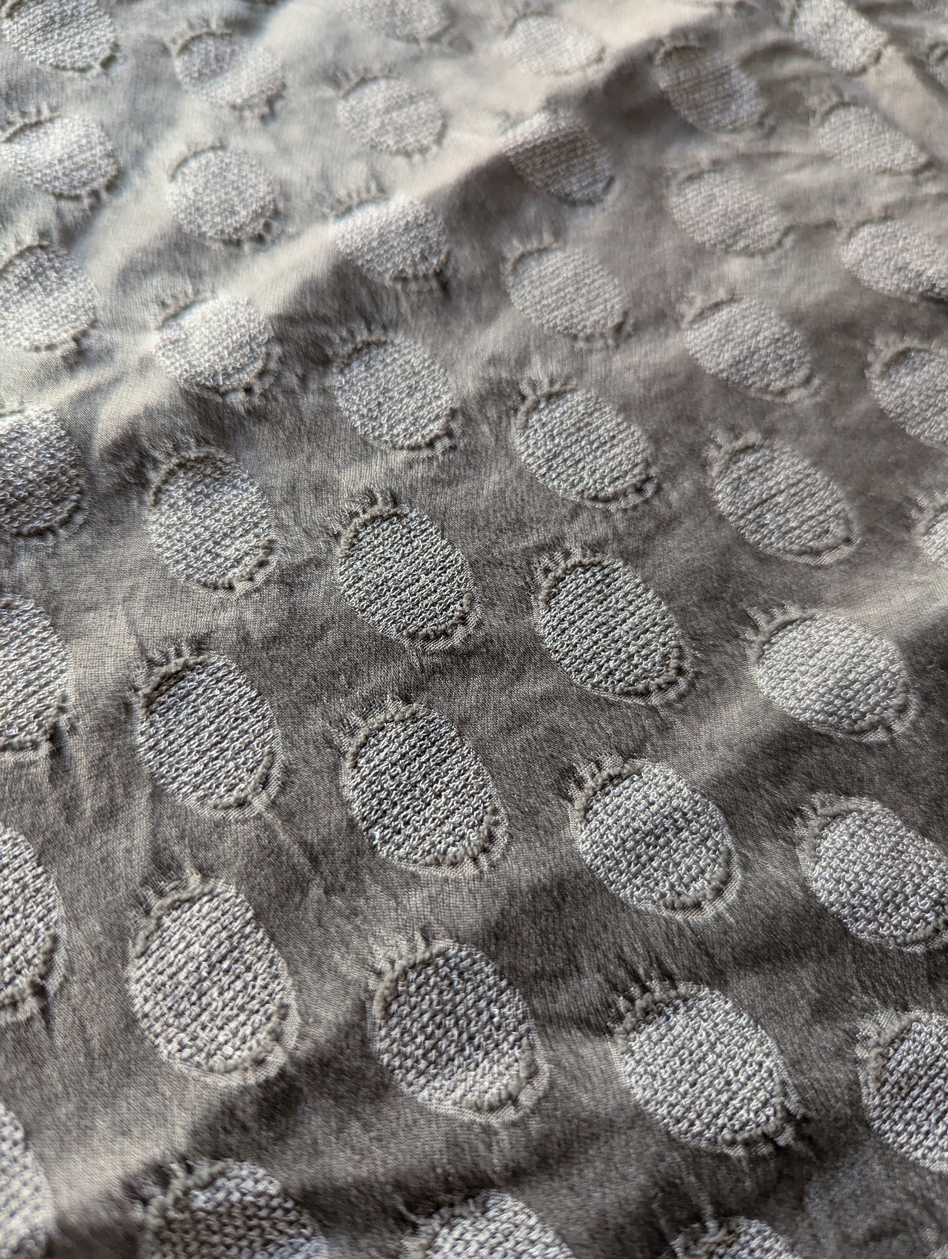 Lightweight Dark Grey/Taupe Fabric - 4.5yds, 40in Width – Remnants by ...